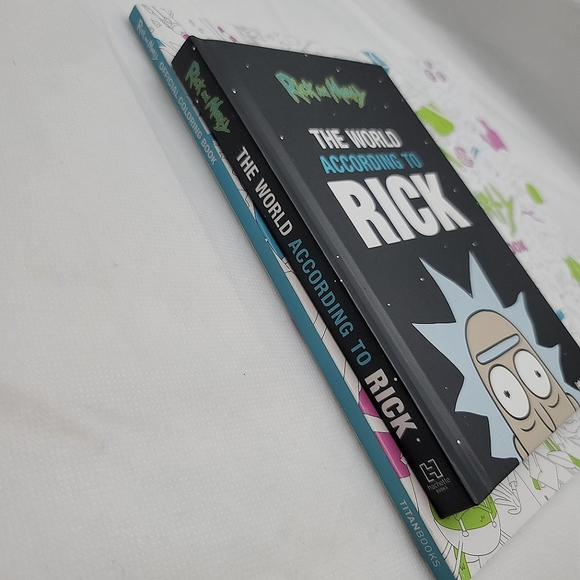 Adult Swim | Art | Rick And Morty Official Coloring Book And The World ...